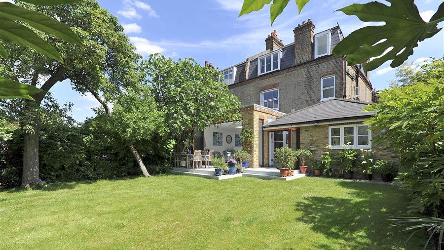 Property for sale in Erpingham Road, SW15 featuring a cellar, a garage ...