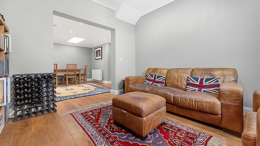 Property for sale in Western Lane, SW12 featuring a garden and a garage ...
