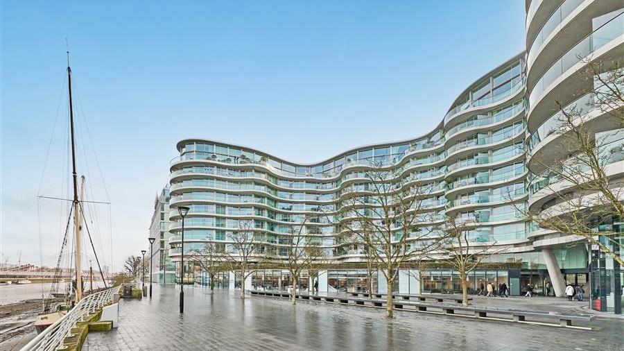 Riverside property to rent in Hester Road, SW11 featuring a porter, a ...