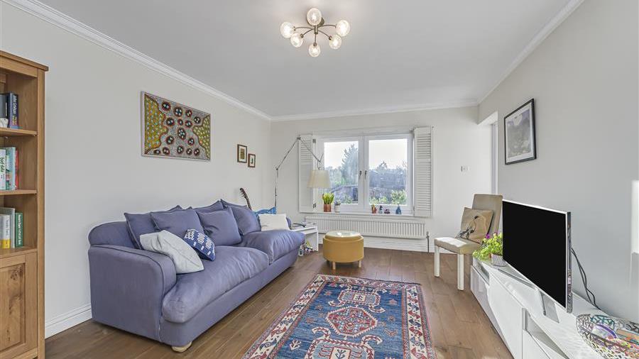 Flat for sale in Upper Richmond Road, SW15 featuring a balcony, a lift ...